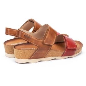 PIKOLINOS | Shoes | Pikolinos Mahon 0 Calfskin Leather Open Toe Coral ...